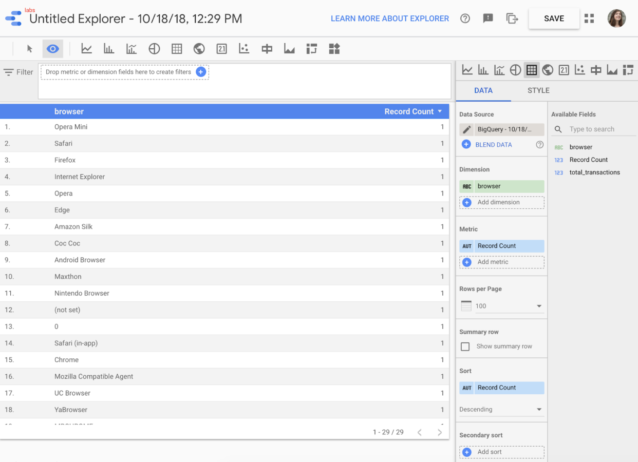 谷歌BigQuery快速入门教程